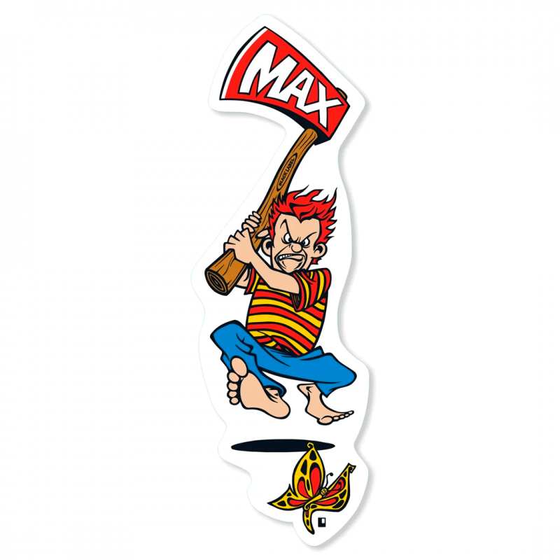 Black Label Max Evans Axe Stickers – NO23 Skateboards