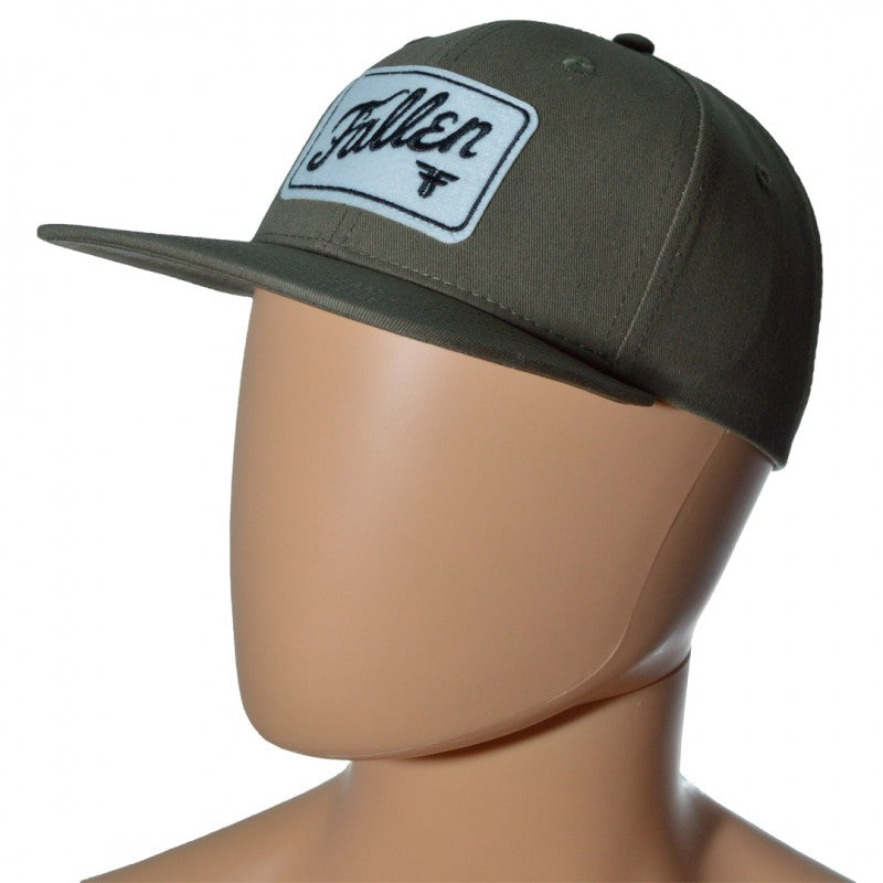 Fallen Risen Patch Army Green Cap – NO23 Skateboards