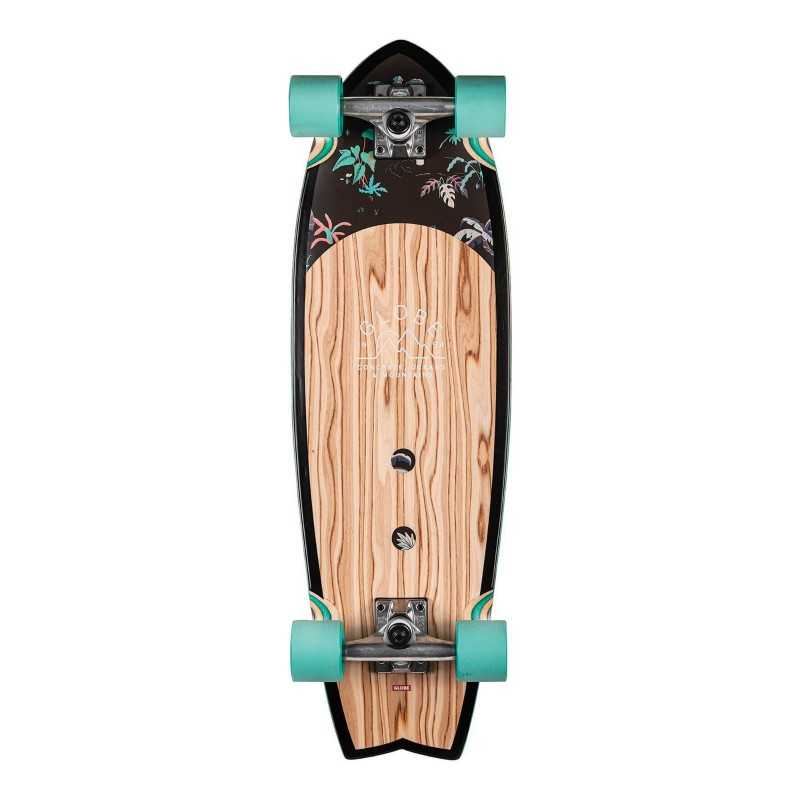 Globe Sun City Olivewood/Neon Jungle Cruiser Skateboard Complete 30 ...