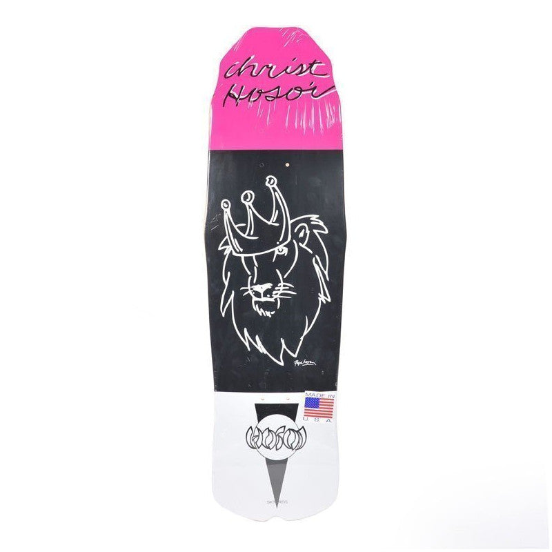 Hosoi Christian Hosoi Crown Black Old School Skateboard Deck 8.75 ...