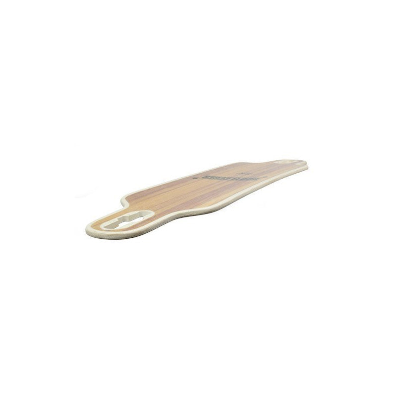 Moonshine Bootlegger Black/White Longboard Deck 39.5" – NO23 Skateboards