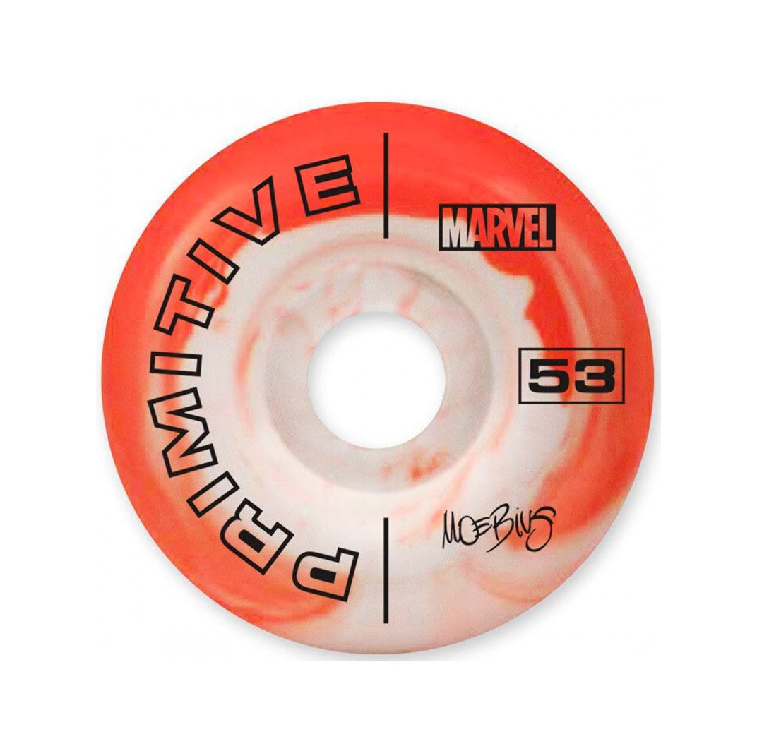 Primitive x Marvel Red 53mm 101A Wheels – NO23 Skateboards