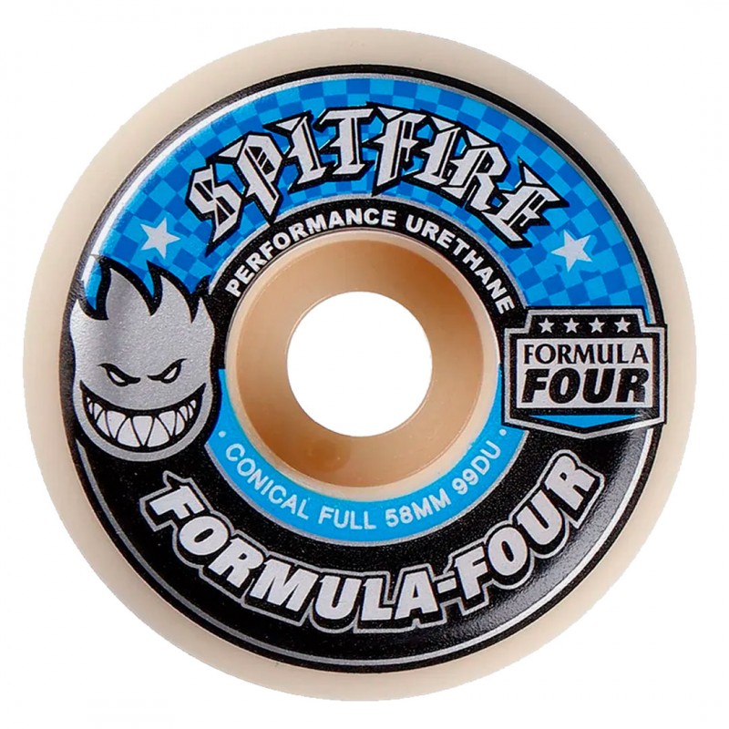 Spitfire Formula Four Conical Full Wheels - 58mm 99DU – NO23 Skateboards