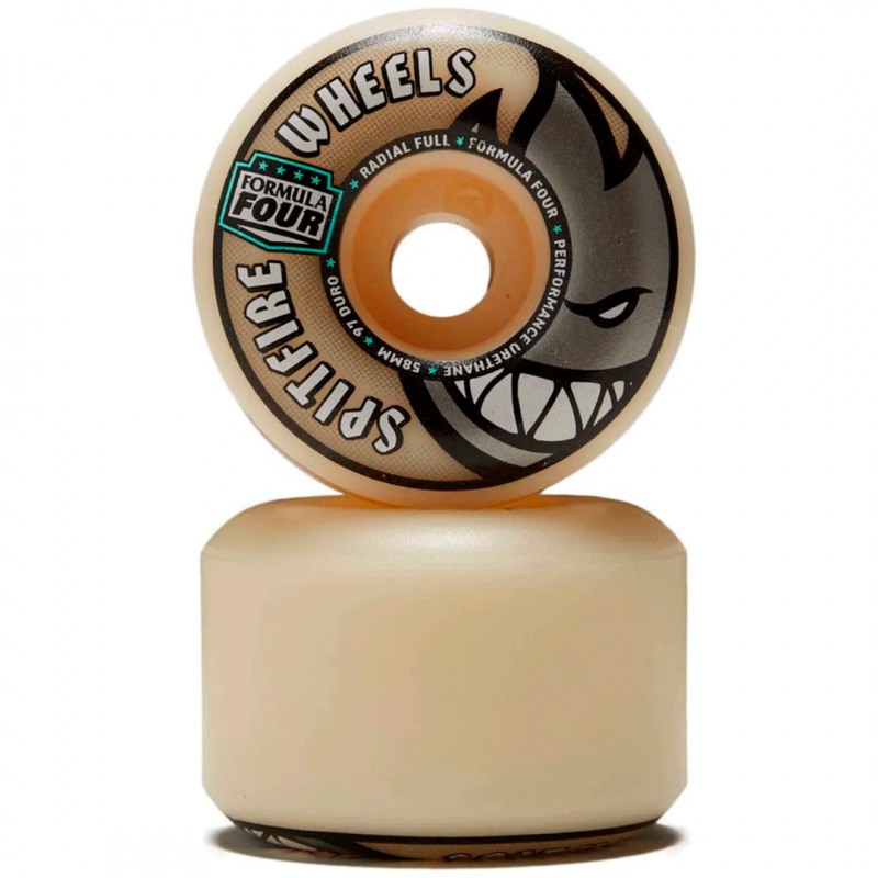 Spitfire Formula Four Radial Full Wheels - 58mm 97DU – NO23 Skateboards