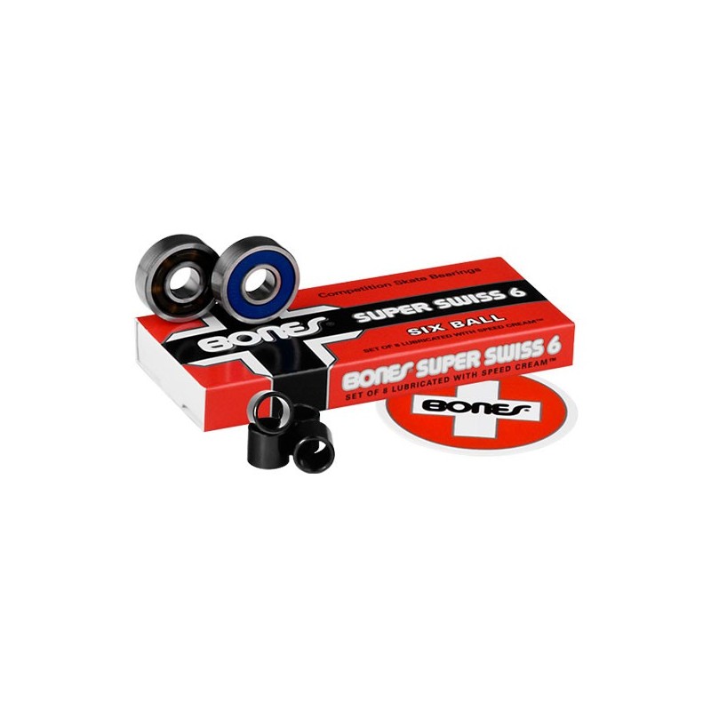 Rolamentos Bones Swiss 6 Ball – NO23 Skateboards