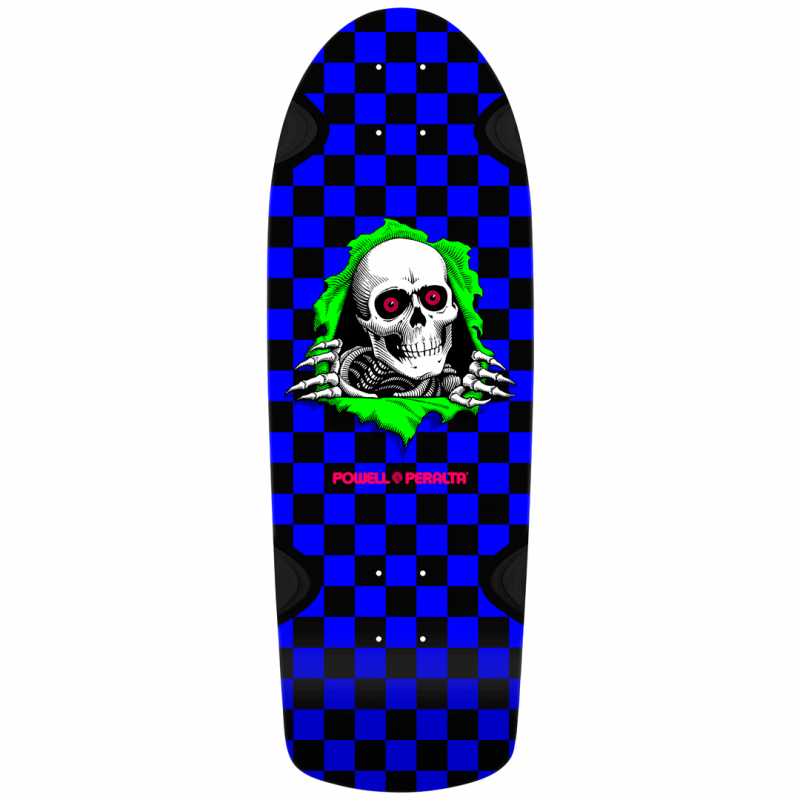 Powell Peralta OG Ripper Checker Blacklight Skateboard Deck 10" – NO23 ...